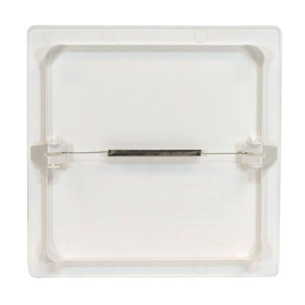 8" x 8" Spring Loaded White Plastic Access Panel - RJ Supply House ...