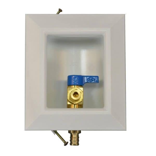 Icemaker Box, Quarter Turn Valve with 1/2" PEX F1807 Connection, Lead ...