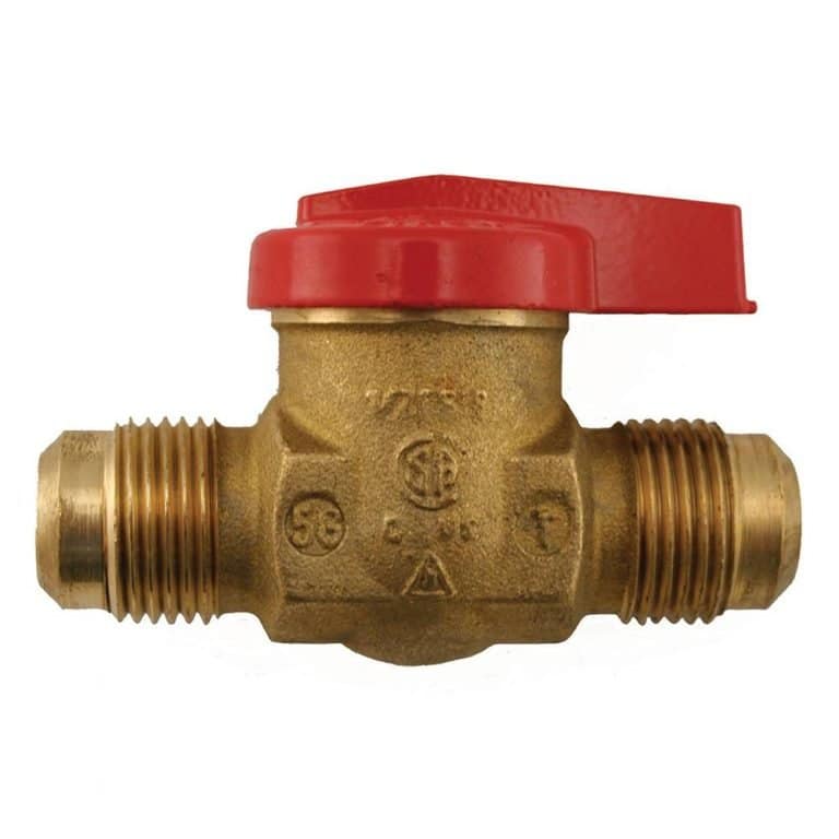 1/2" Flare Brass Gas Ball Valve - RJ Supply House