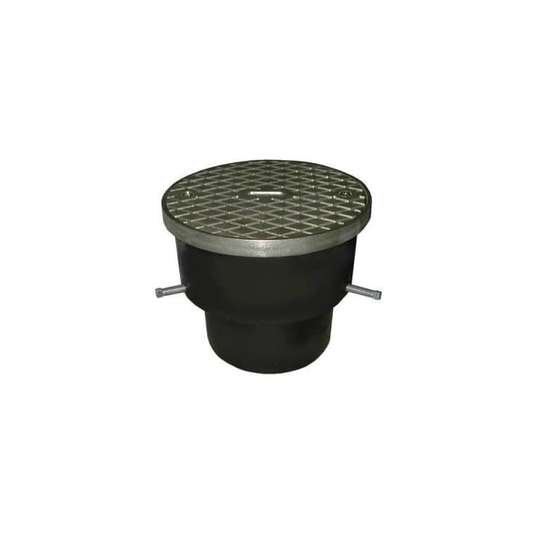 Adjustable Push-On Cleanout for Cast Iron Pipe Cast Iron Cover