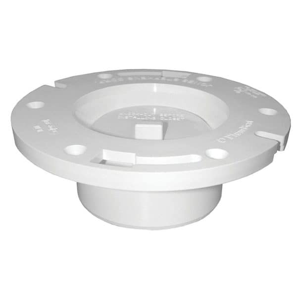 3" x 4" PVC Closet Flange with Knockout - RJ Supply House