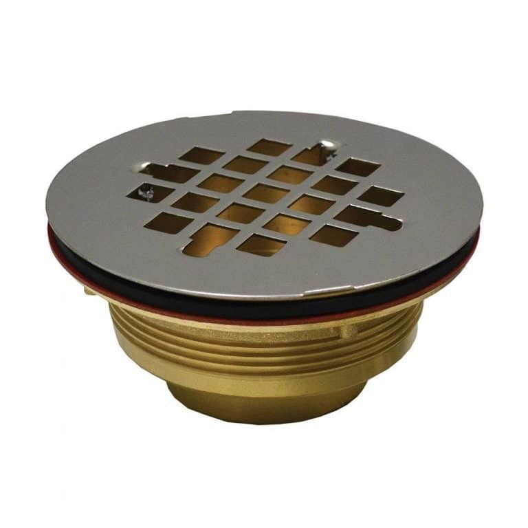 1-1/2" IPS Shower Stall Drain with Stainless Steel Strainer