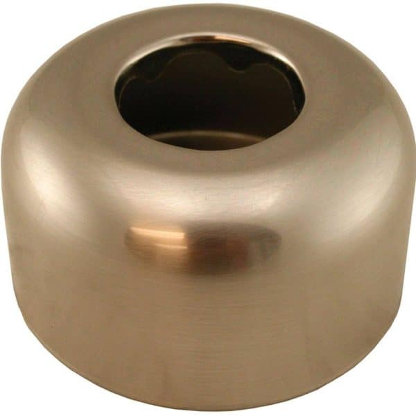 Brushed Nickel Escutcheon 1-1/4" Tubular Box Pattern 3" OD