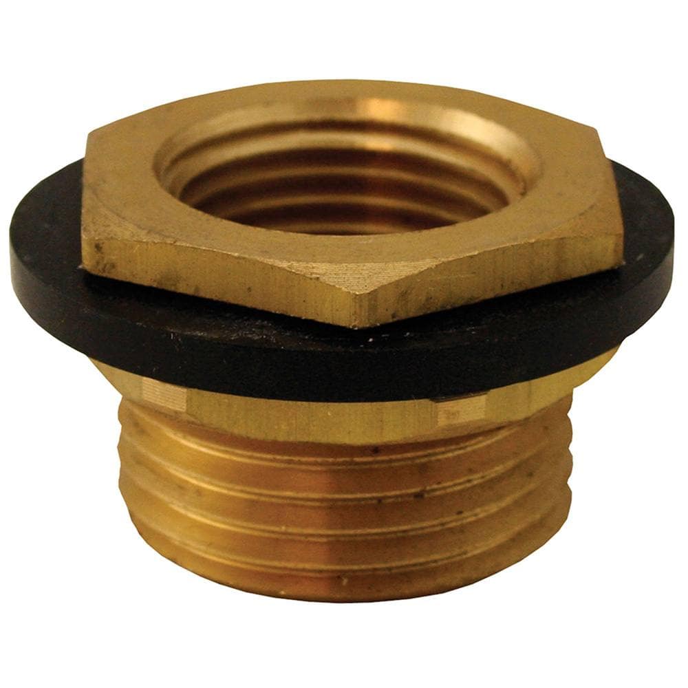 3/4" MHT x 1/2" FPT Brass Evaporative Cooler Drain - RJ Supply House