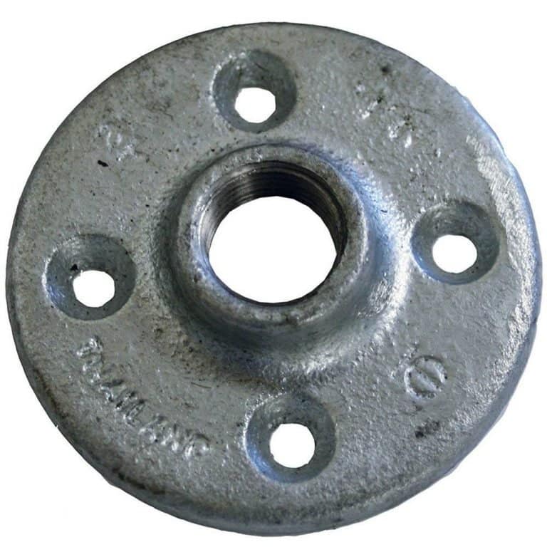 1/2" Galvanized Iron Floor Flange - RJ Supply House