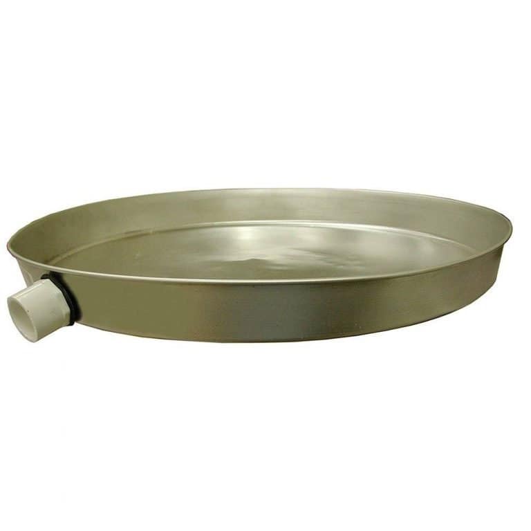 26" Aluminum Water Heater Pan, Round - RJ Supply House