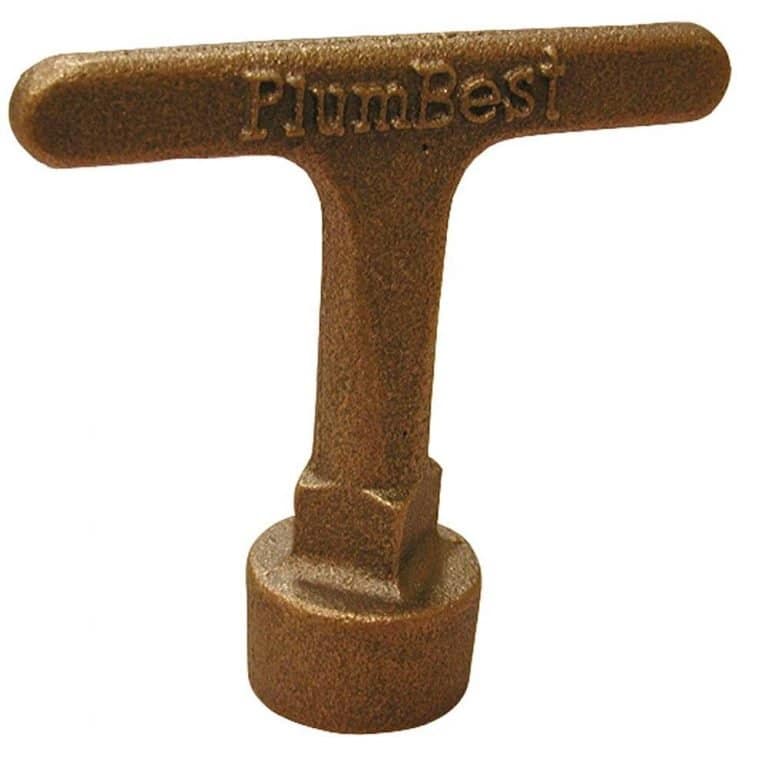 Curb Box Wrench for Pentagon Curb Boxes - RJ Supply House