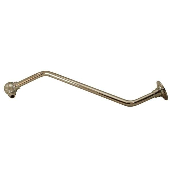 Chrome Plated 18" Double Offset Shower Arm - RJ Supply House