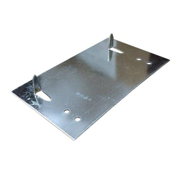 3-1/2" x 6" Interlocking Stud Guard, 16 Gauge, Carton of 25